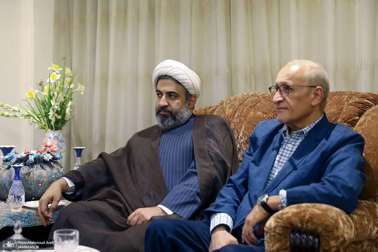 دیدار مسعود پزشکیان با سیدمحمد خاتمی عکس