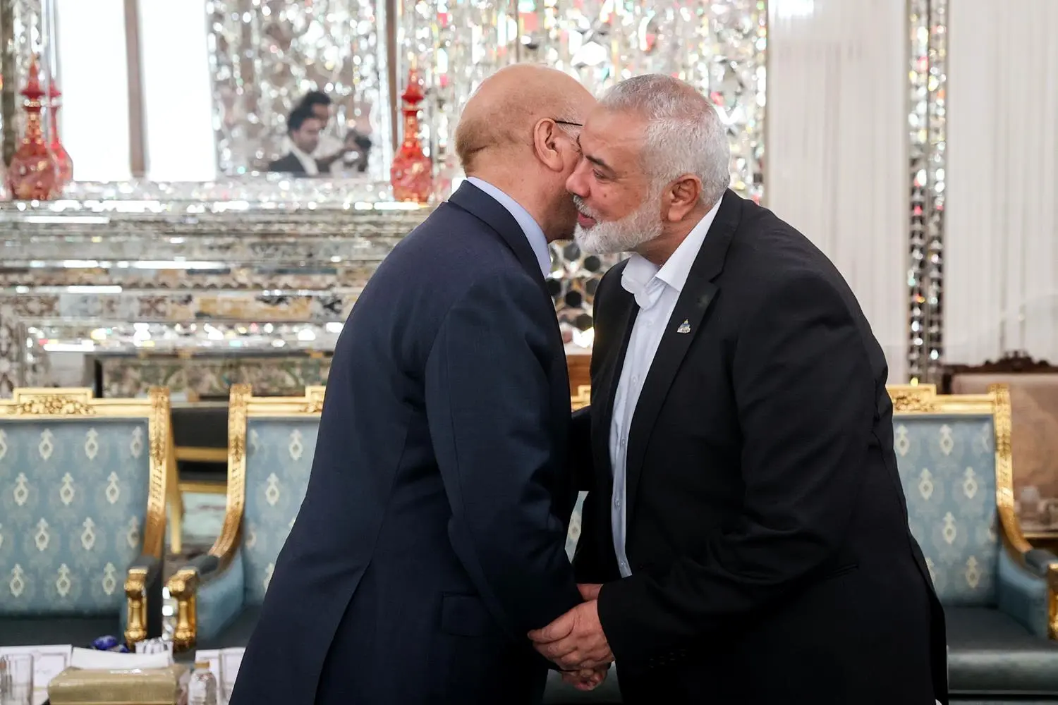 اسماعیل هنیه خطاب به قالیباف؛ در شما همان روحیه حاج قاسم سلیمانی را می‌بینم تصویر