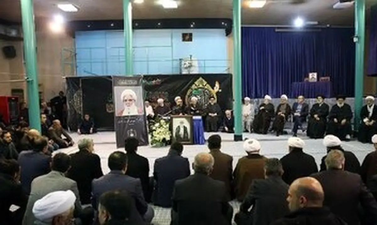 اعتماد آنلاین تصاویری جدید از برادر سید حسن خمینی در مراسم تشییع