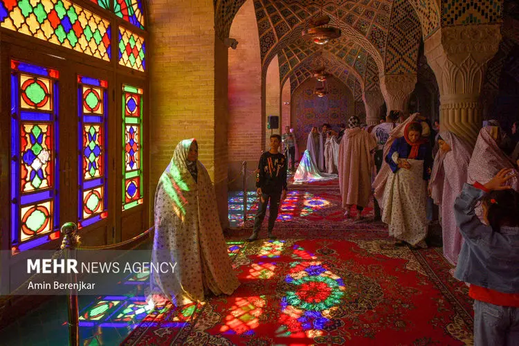تصاویر گالری مسجد نصیرالملک شیراز